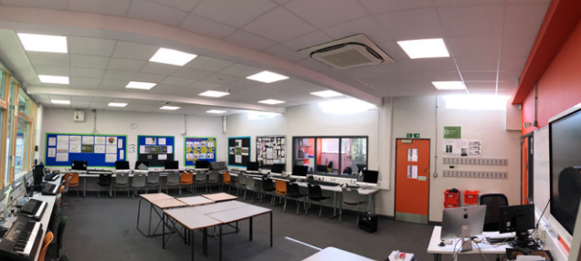 Example School LED Lighting Demonstrated On Site – CESP LED – LED ...
